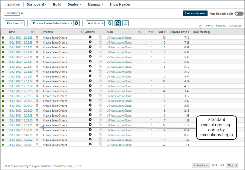 Reprocess Multiple Days of Failed Executions Easily with a Retry Schedule – Boomi Anonymous